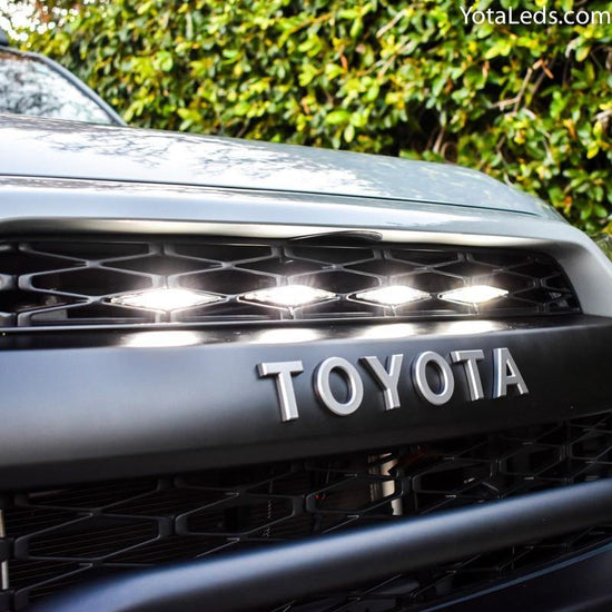 5th Gen Toyota 4Runner Raptor Grille Lights | 4pcs | Yota Leds